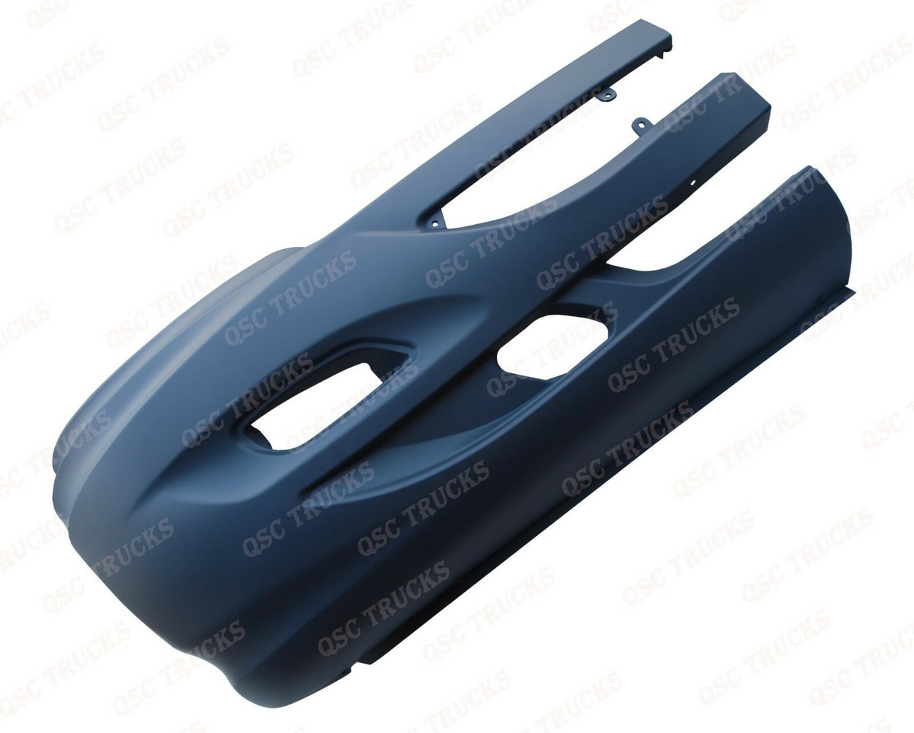 QSC Bumper w/ Chrome Grille Headlights Deer Guard Set for International ...