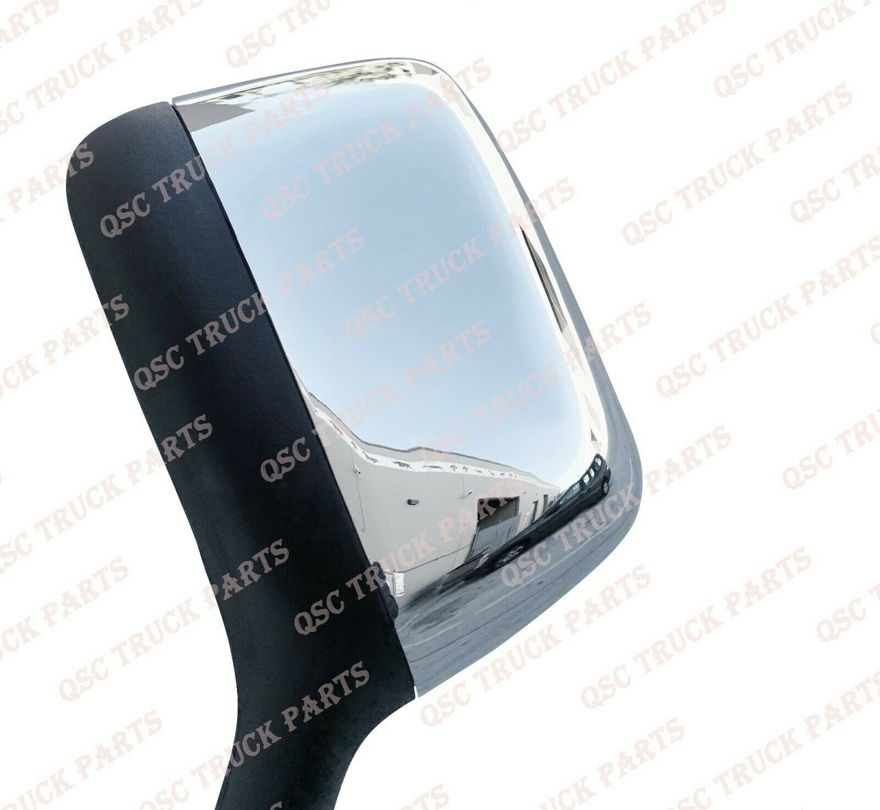QSC Chrome Hood Mirror Left Right Side Pair for International LT LT625 ...
