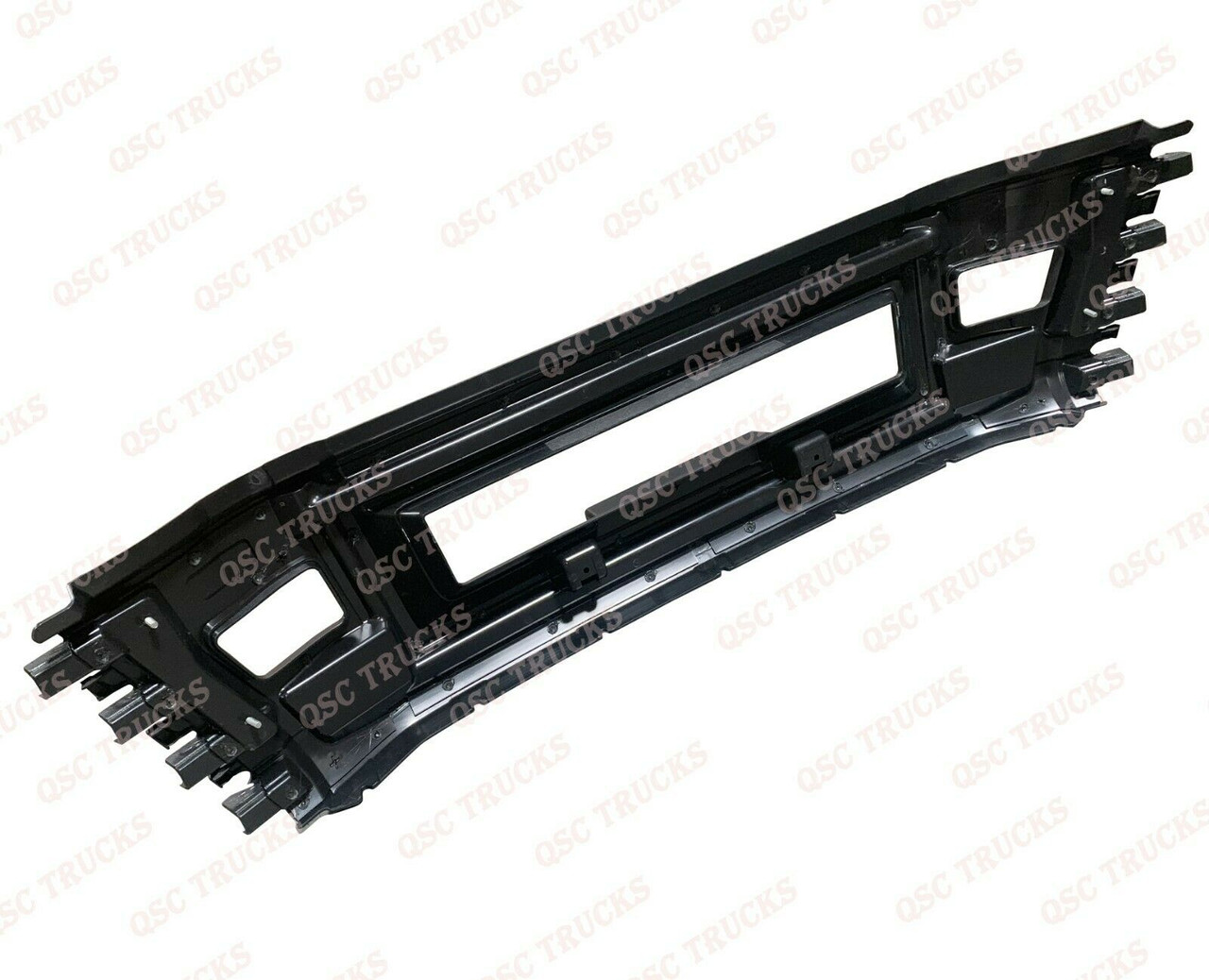 QSC Complete Bumper Air Deflector Set w/ Fog Light Holes for Volvo VNL ...