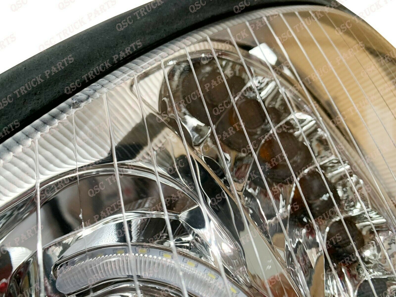 QSC Full LED Performance Headlight Assembly Pair for Freightliner M2 03-19