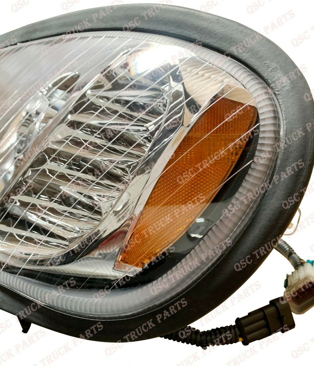 QSC Full LED Performance Headlight Assembly Pair for Freightliner M2 03-19