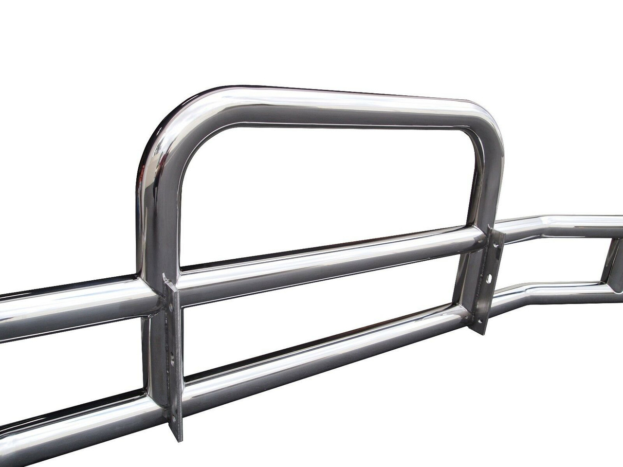 QSC Polished 304 Stainless Steel Deer Bumper Guard w/ Bracket for ...