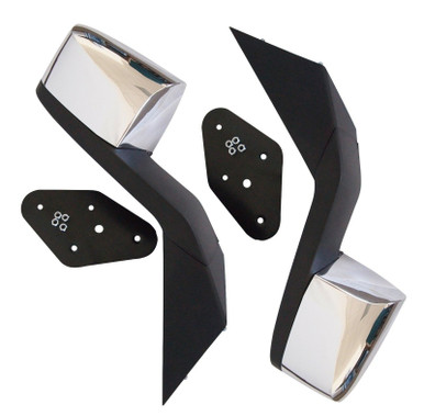 QSC Volvo VNL Truck Hood Chrome Mirror Set L & R Mounting Kit 82361058 ...