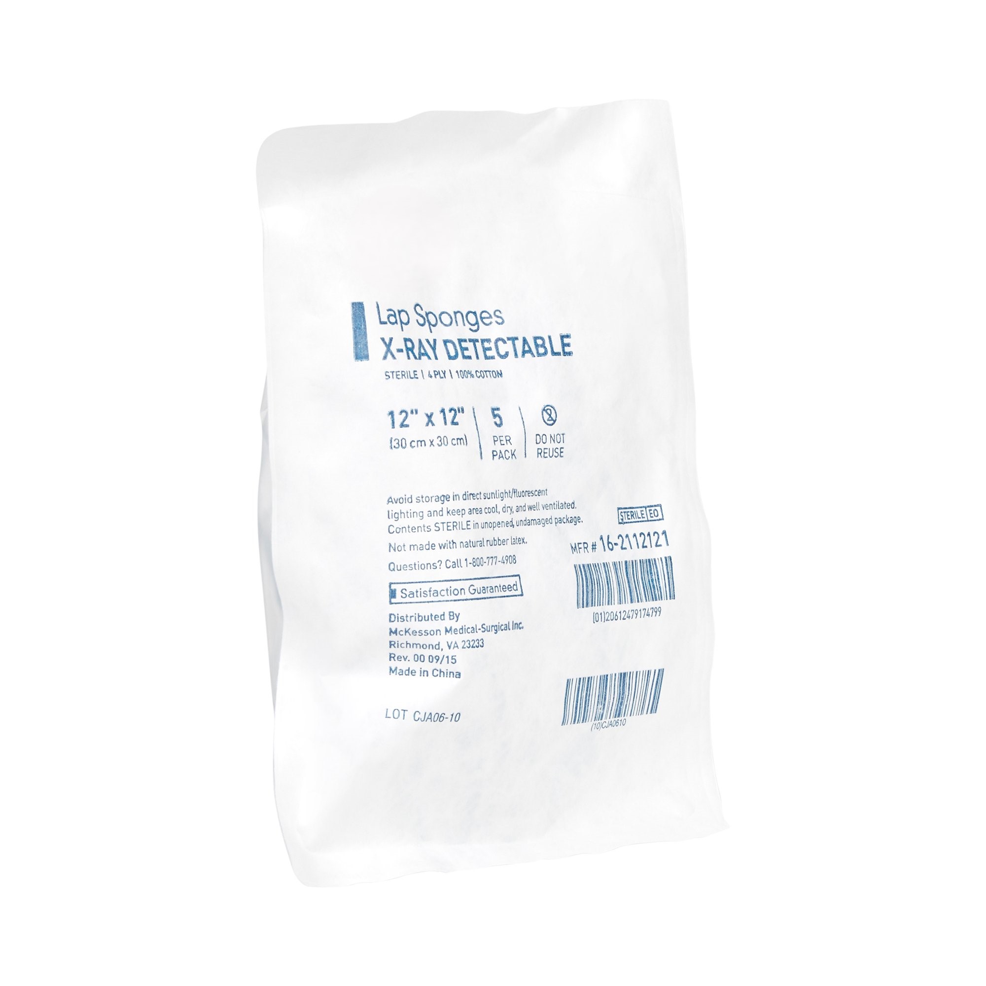 Surgical Laparotomy Sponge X-Ray Detectable