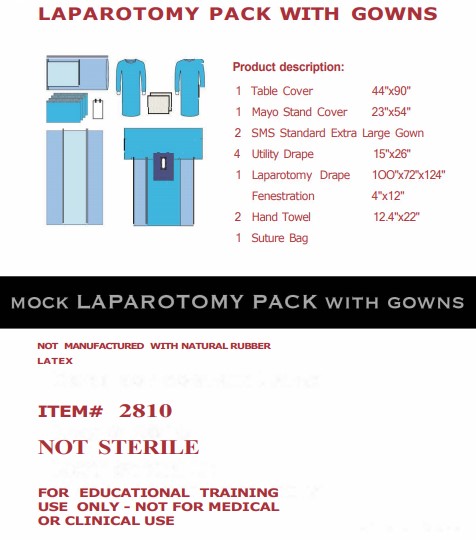 Mm Laparotomy Pack