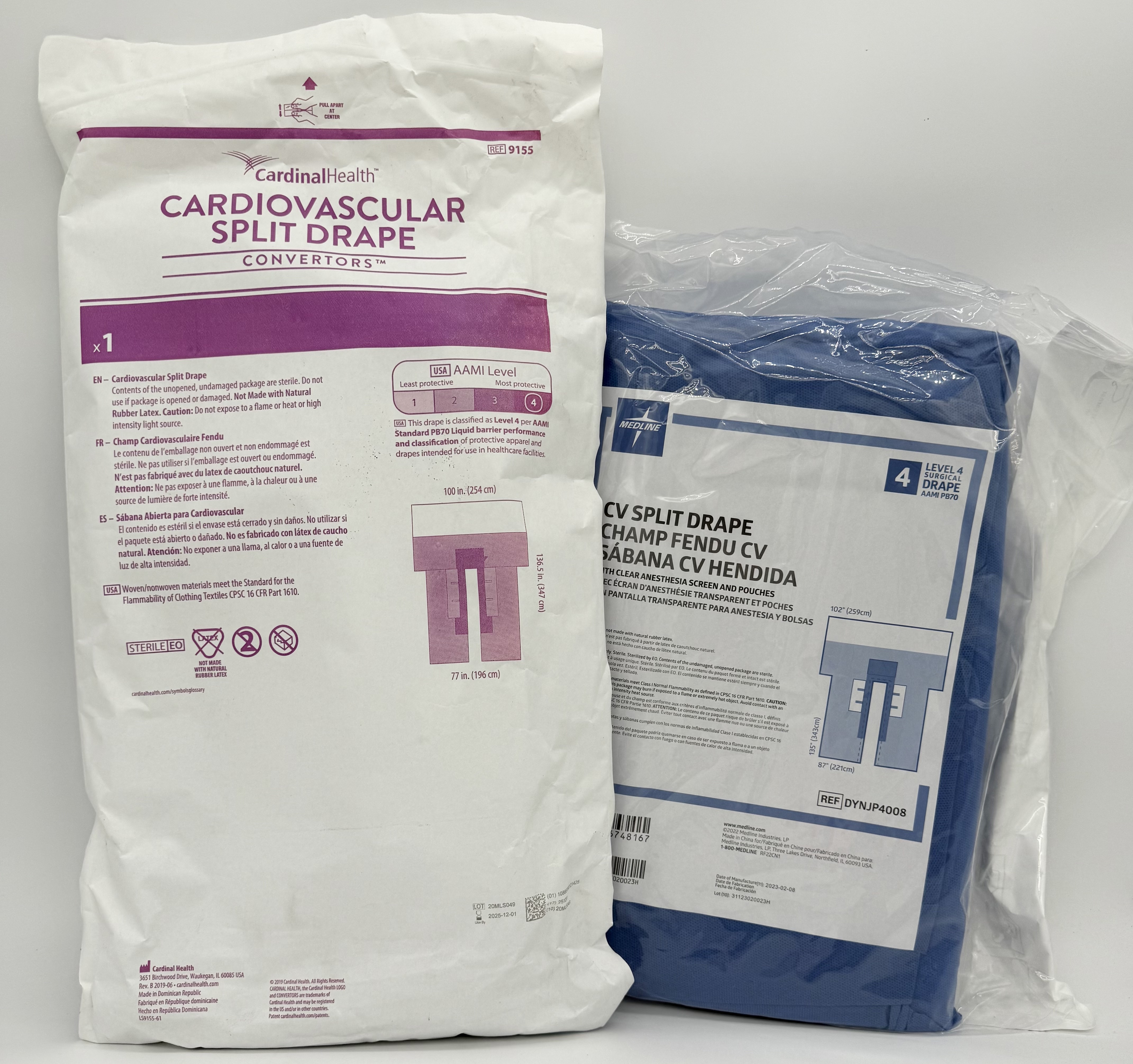 Cardiovascular T-Split Drape