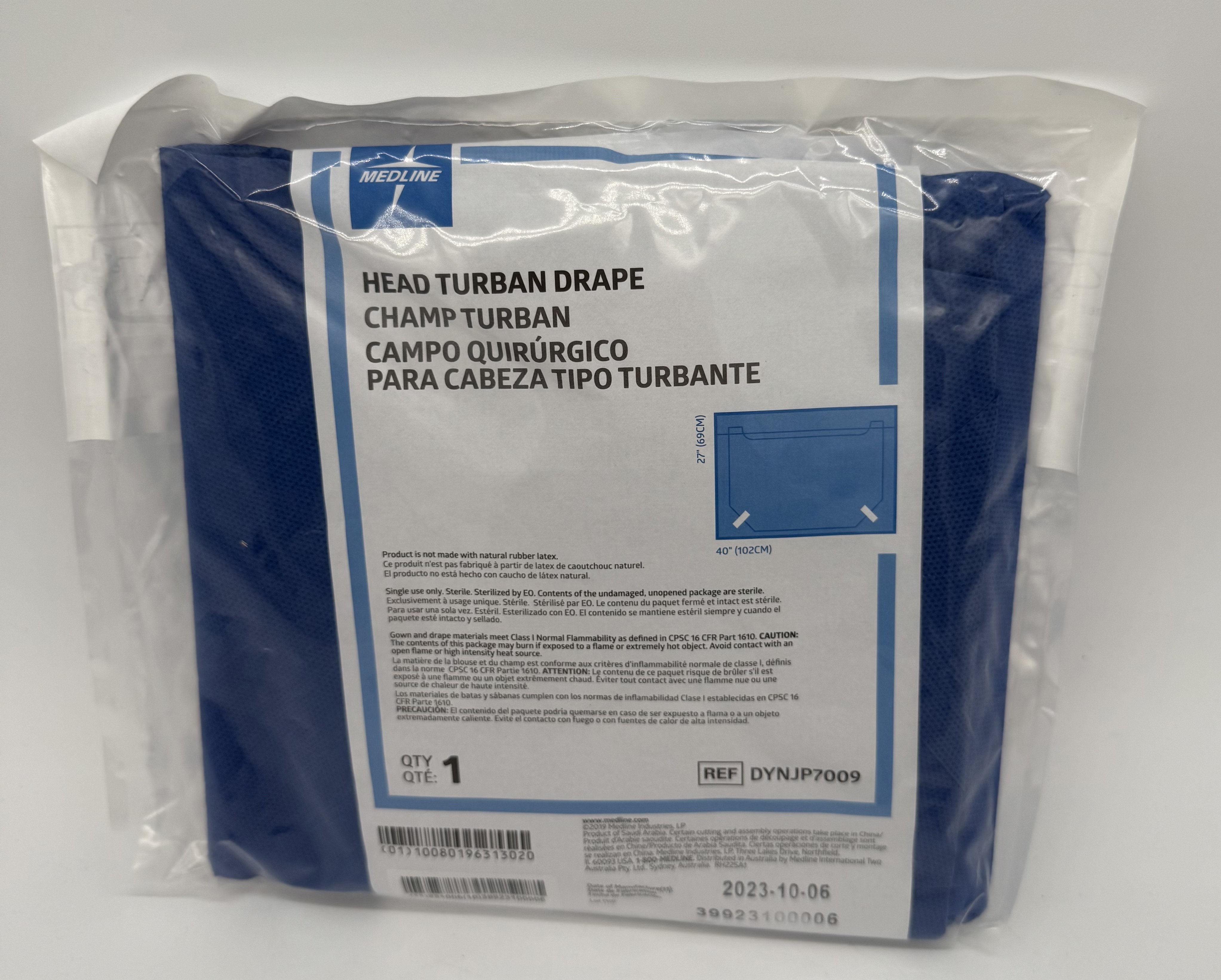Head Turban Drape