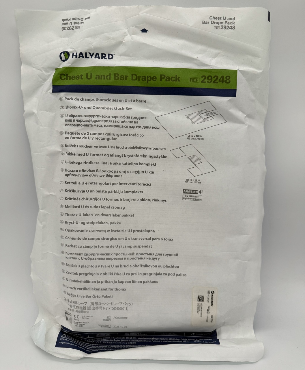 Chest U and Bar Drape Pack