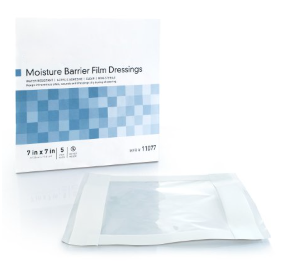 IV Site Barrier Protector 7 X 7 Inch - Mock Medical