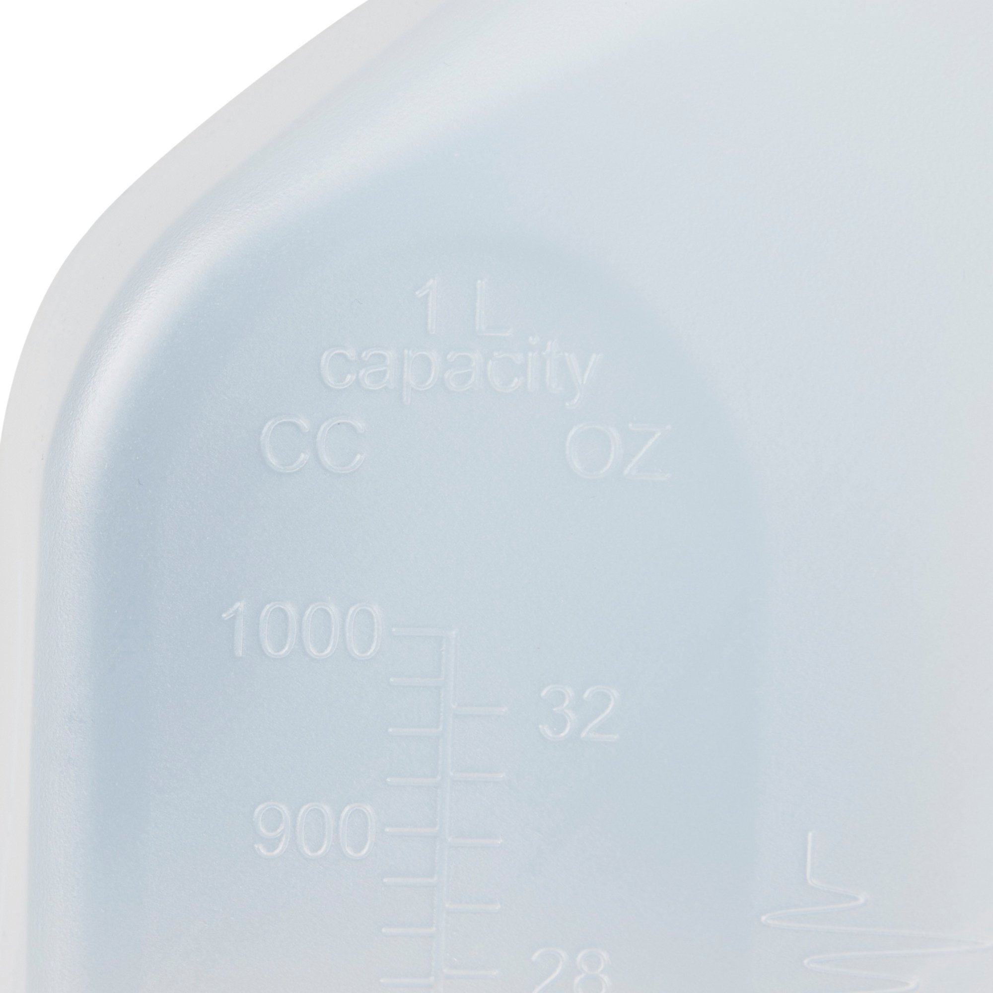 Male Urinal 1 Quart / 1000 mL With Closure Single Patient Use - Mock ...
