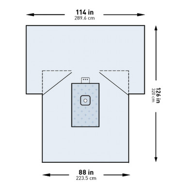 Orthopedic Lower Extremity T - Drape