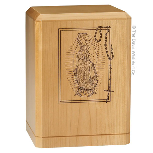 Our Lady w/Rosary Urn - Overnight Urns, LLC