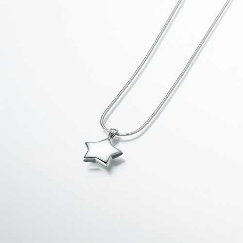 Sterling Silver Star Pendant - Overnight Urns, LLC