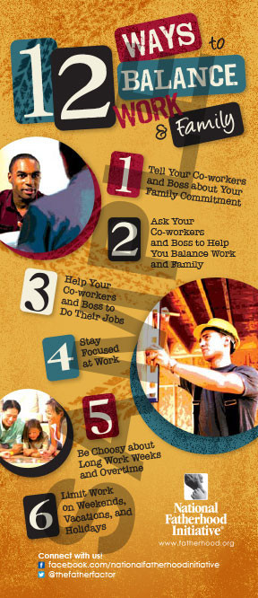 12 Tips For Balancing Work & Family For Dads | National Fatherhood ...