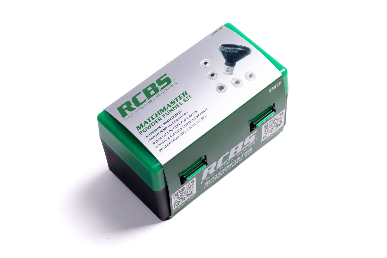 MatchMaster Powder Funnel Kit | Fast‑flow Aluminum Funnel + 6 Caliber ...