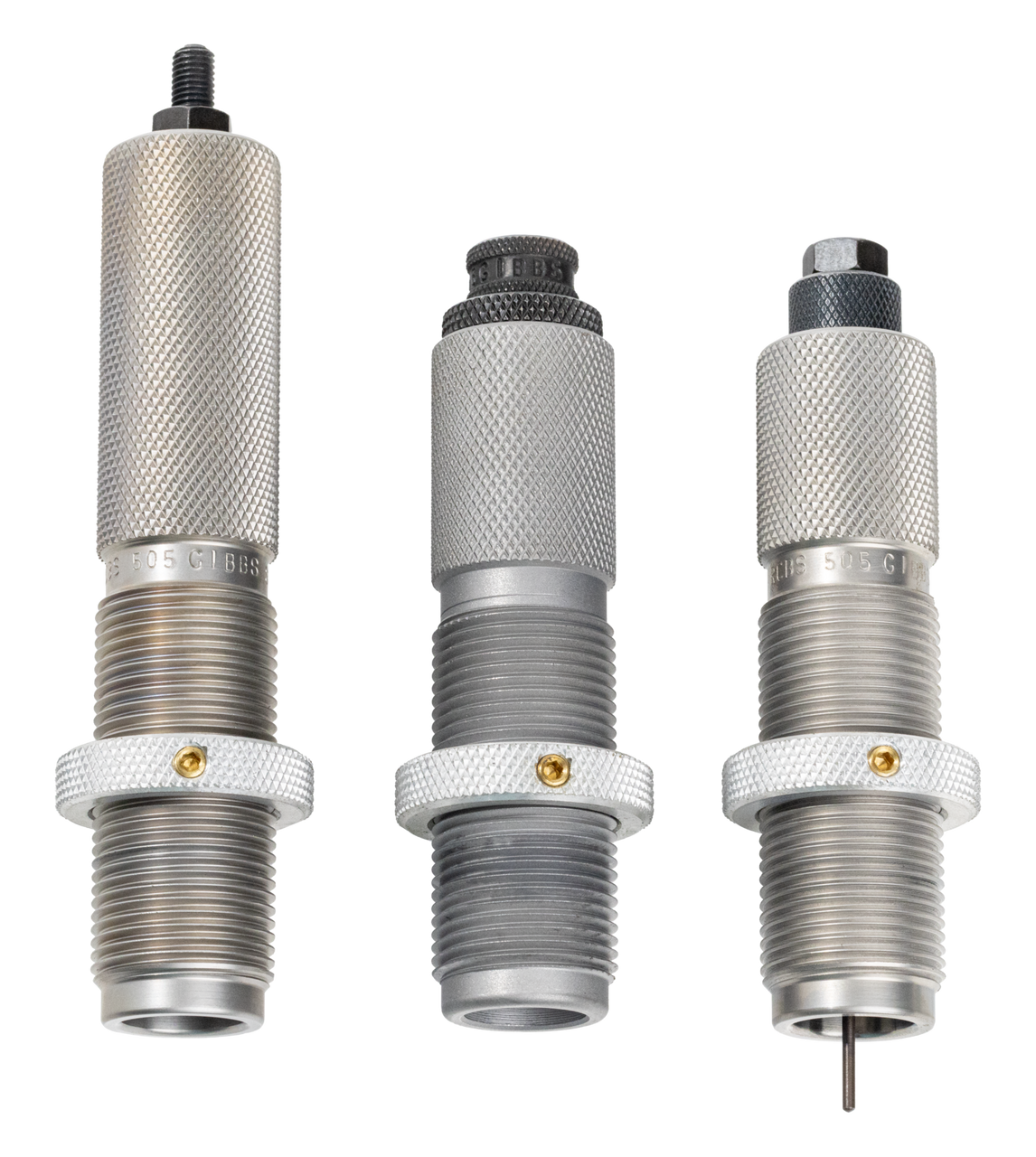 3‑Die Roll Crimp Set (Group C) | No‑Lube Sizer, Expander & Crimp for ...