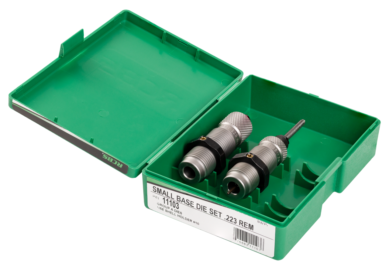 Small‑Base Die Set (Group A – Popular Rifle) | Two-Die Set for ...