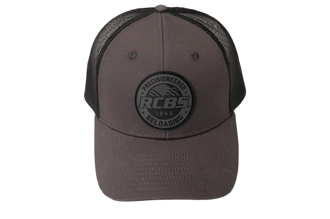 RCBS Precisioneered Hat (Black) | Trucker-Style Cap for Reloading ...