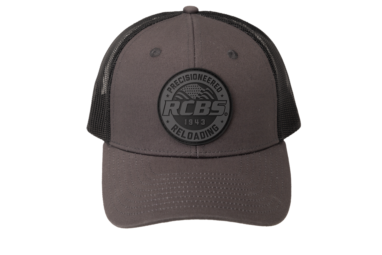 RCBS Precisioneered Hat (Black) | Trucker-Style Cap for Reloading ...