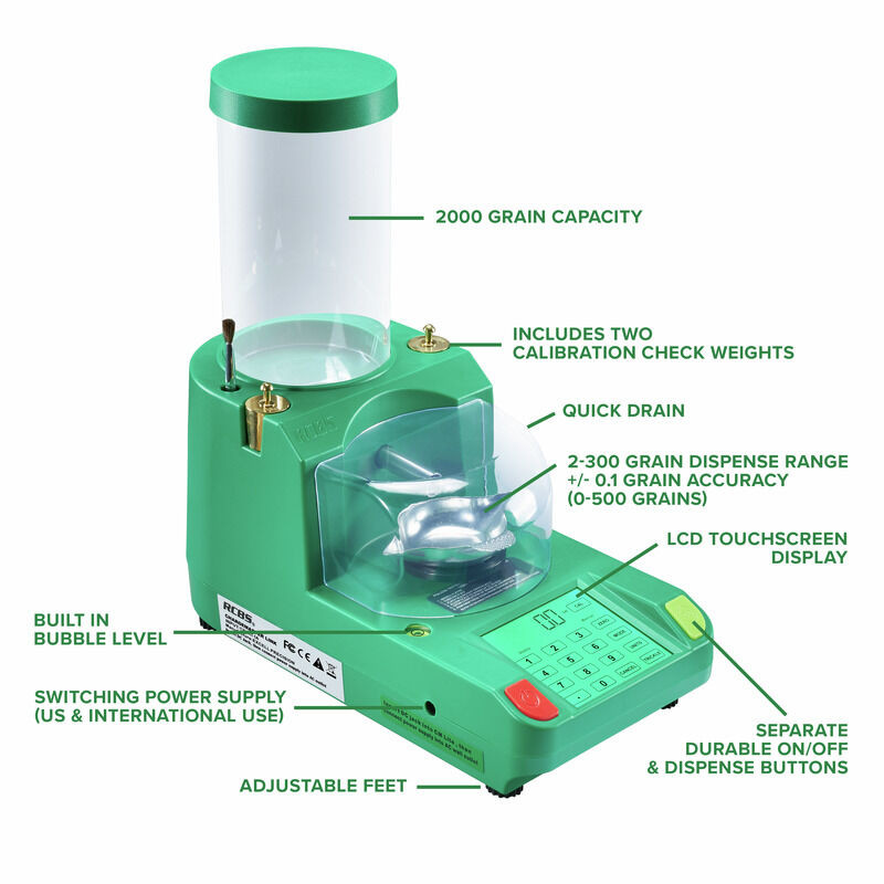 ChargeMaster Link Powder Dispenser | Precise Measuring 0.1‑Grain ...