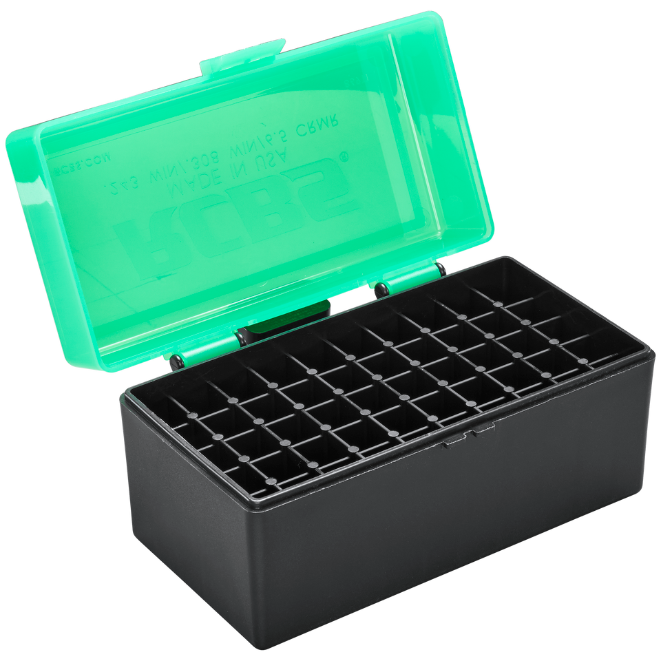 Impact‑Resistant Ammo Boxes | Stackable 50‑Round, Translucent Lid & USA ...