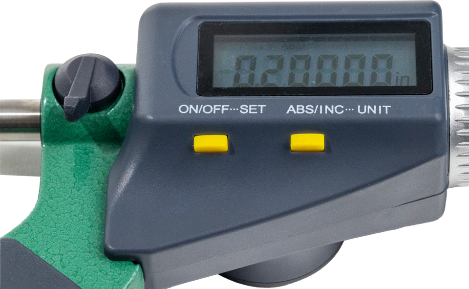 Digital Micrometer | .0001-inch/.0025mm Accuracy, Auto-Off & Storage ...