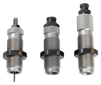 3‑Die Taper Crimp Set (Group C) | Steel Sizer, Expander & Seater Dies ...