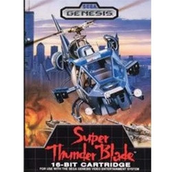 Super THUNDER BLADE Genesis Complete Game For Sale | DKOldies