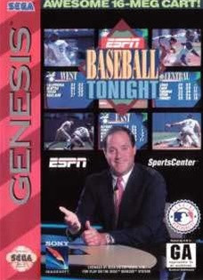 ESPN Baseball Tonight Sega Genesis Complete Game For Sale | DKOldies
