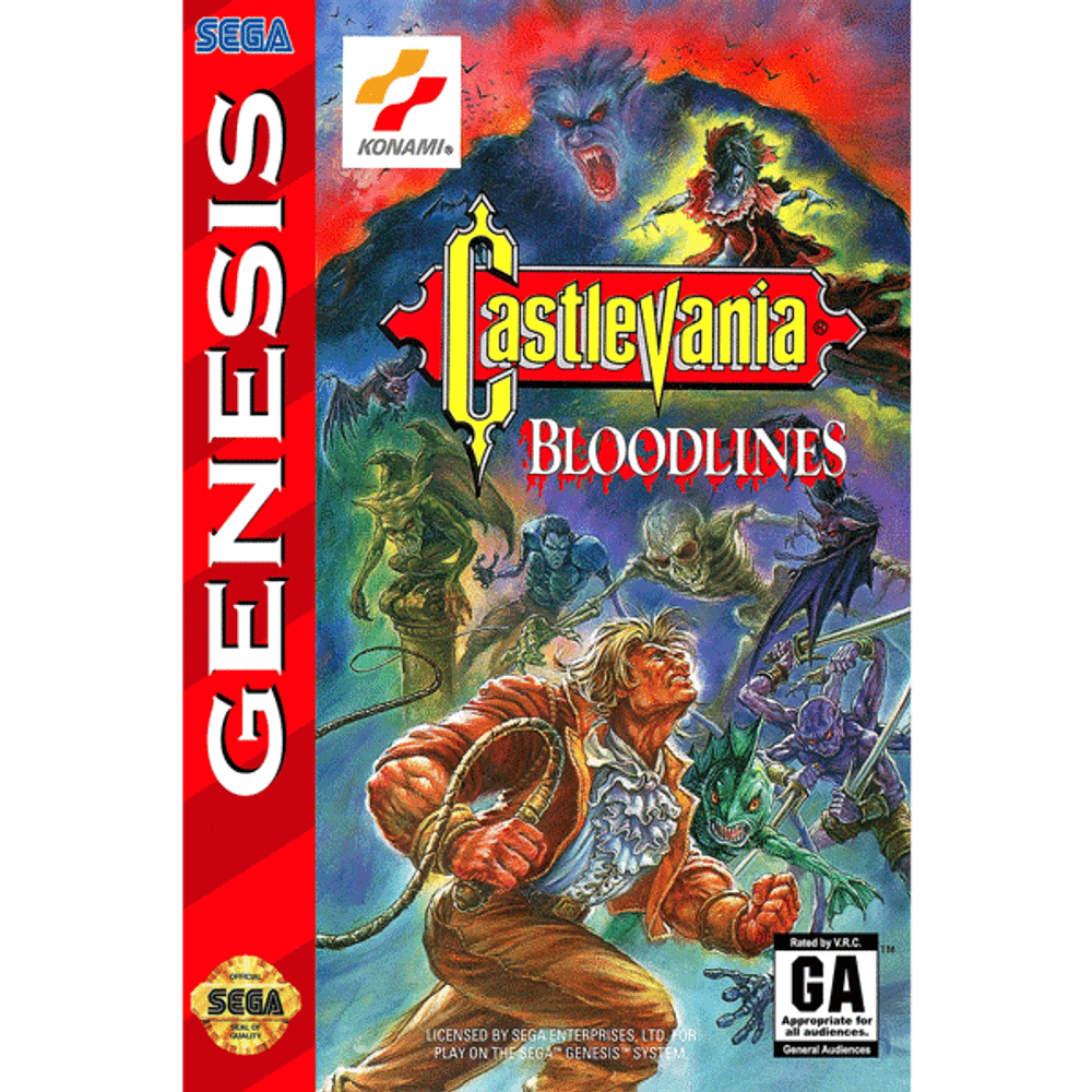 Sega mega drive castlevania store