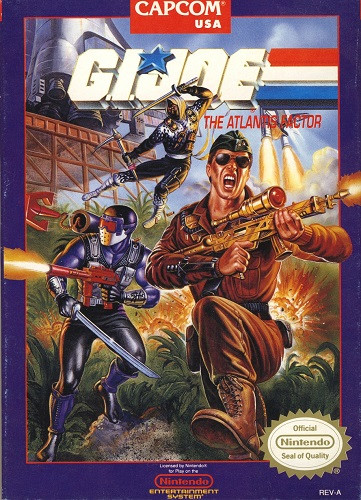G.I. Joe The Atlantis Factor Nintendo NES Original Game For Sale
