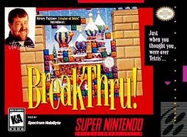BreakThru! Super Nintendo SNES Game Cartridge For Sale | DKOldies