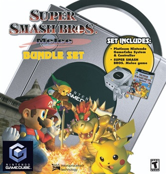 Super Smash Melee Nintendo GameCube System Bundle New For Sale | DKOldies
