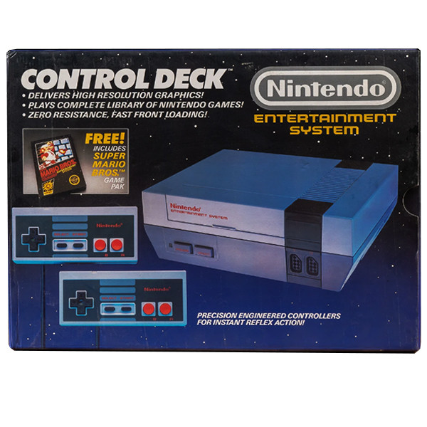 NES Super Mario Control Deck System Complete In Box For Sale | DKOldies