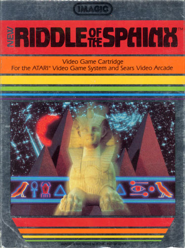 Complete Riddle of the Sphinx Atari 2600 Game For Sale