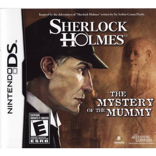 Sherlock Holmes: The Mystery of the Mummy Nintendo DS Game For Sale
