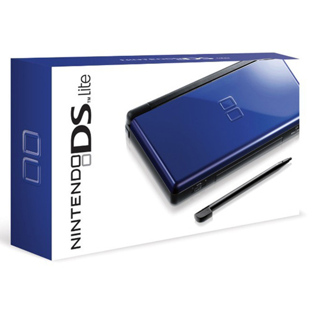 Complete Nintendo DS Lite Blue Cobalt System For Sale | DKOldies