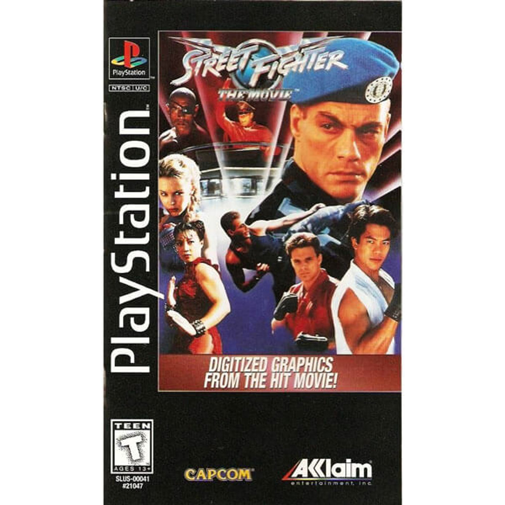 Street Fighter The Movie PS1 Game For Sale | DKOldies