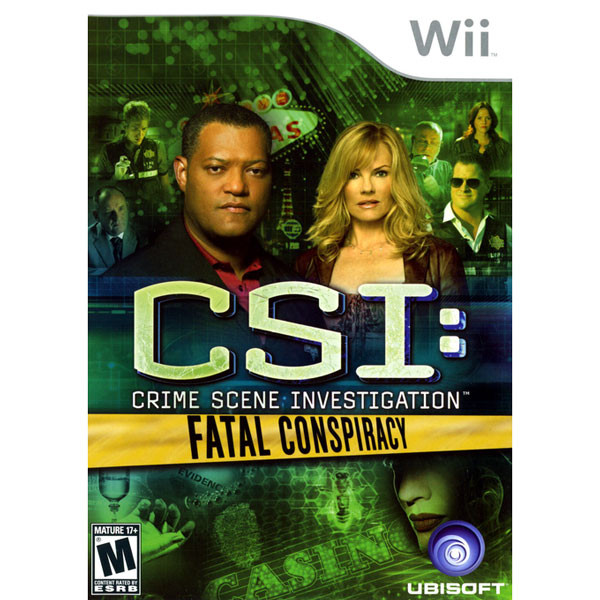 CSI Fatal Conspiracy Nintendo Wii Game For Sale | DKOldies