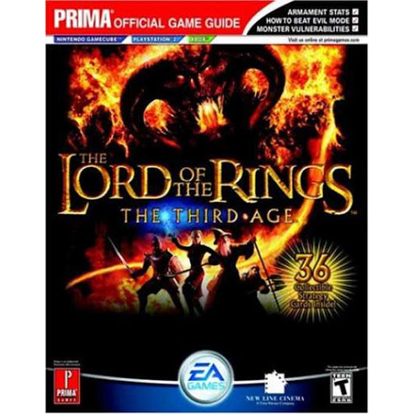 Lord of the Rings The Third Age GameCube PS2 Xbox Prima Official Game ...