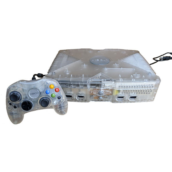Crystal Limited Edition Xbox System Player Pak For Sale