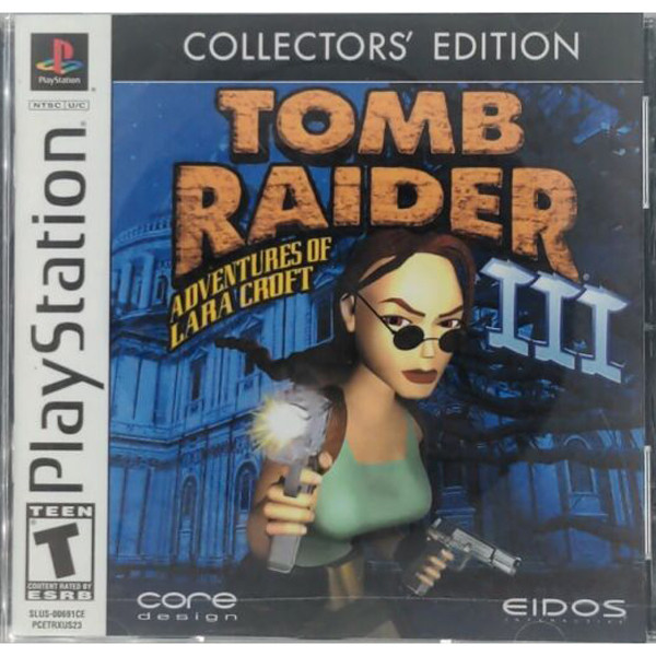 Tomb Raider III PS1 Game Collector's Edition | DKOldies