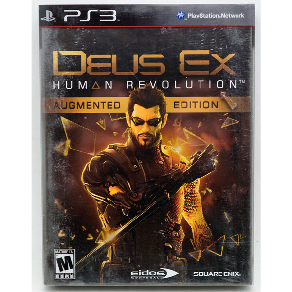 Complete Deus Ex Human Revolution Augmented Edition PS3 Game For Sale ...