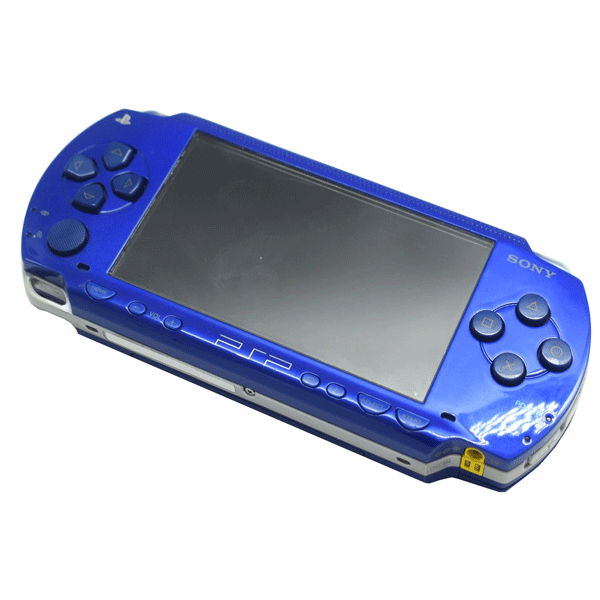Metallic Blue Sony PSP 1000 System w/ Charger For Sale | DKOldies
