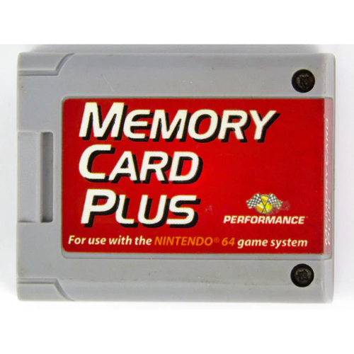 Performance Memory Card Plus Accessory Nintendo 64 n64 For Sale | DKOldies