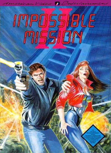 Impossible Mission II Nintendo NES Original Game For Sale | DKOldies