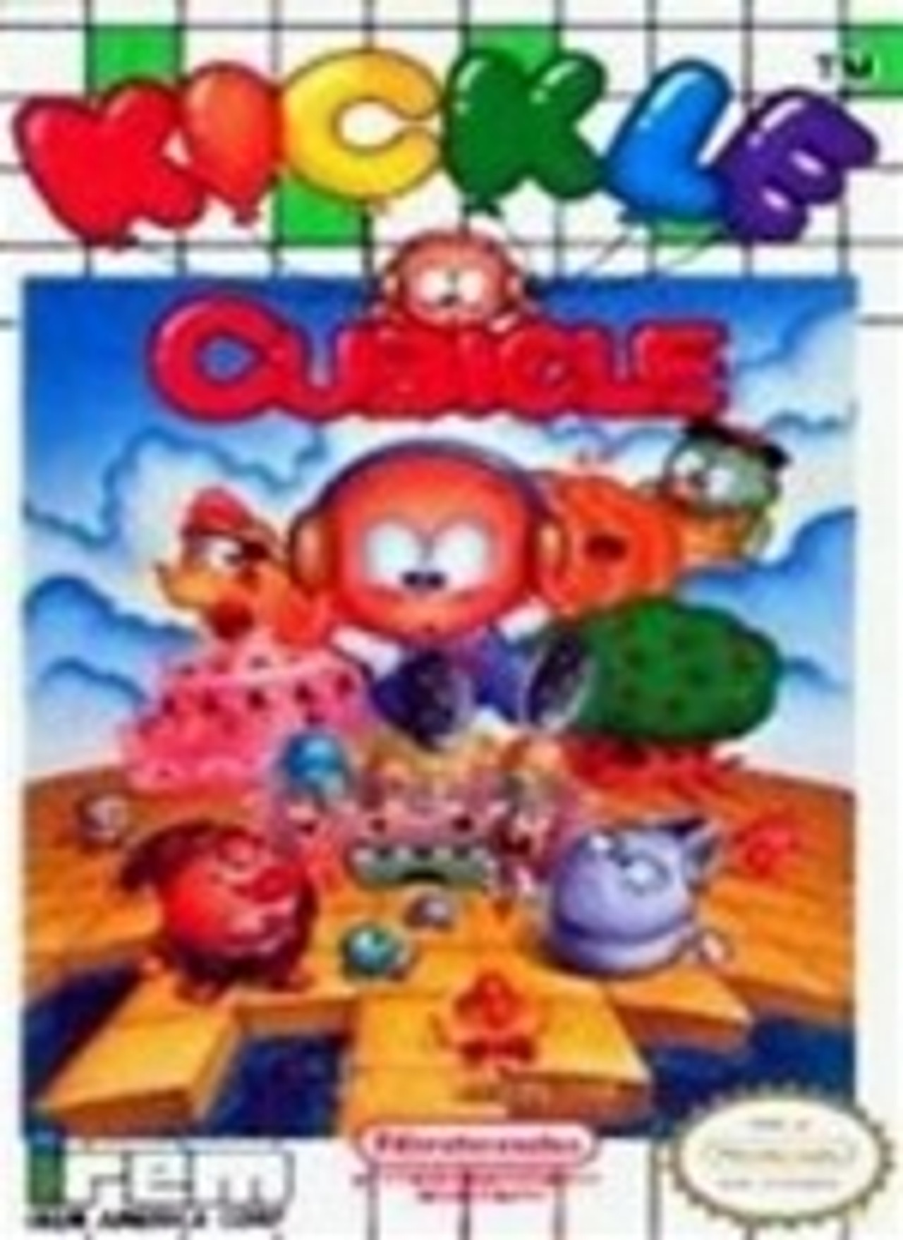 Kickle Cubicle Nintendo NES Original Game For Sale | DKOldies