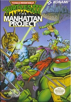 Teenage Mutant Ninja Turtles III Nintendo NES Original Game For Sale