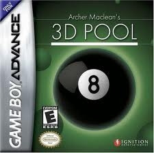 Archer Maclean's 3d Pool Nintendo Gameboy Advance Game Sale