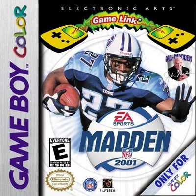 Madden 2001 NFL Football GameBoy Color Game For Sale | DKOldies